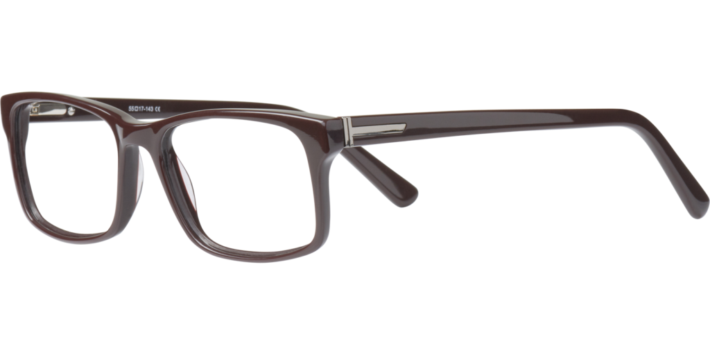 Duke | Brown Eyeglass Frames - Glasses in a Day